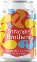 Strange Brothers Raspberry Lemon Cider | Buy Brothers Beer Craft Cider ...